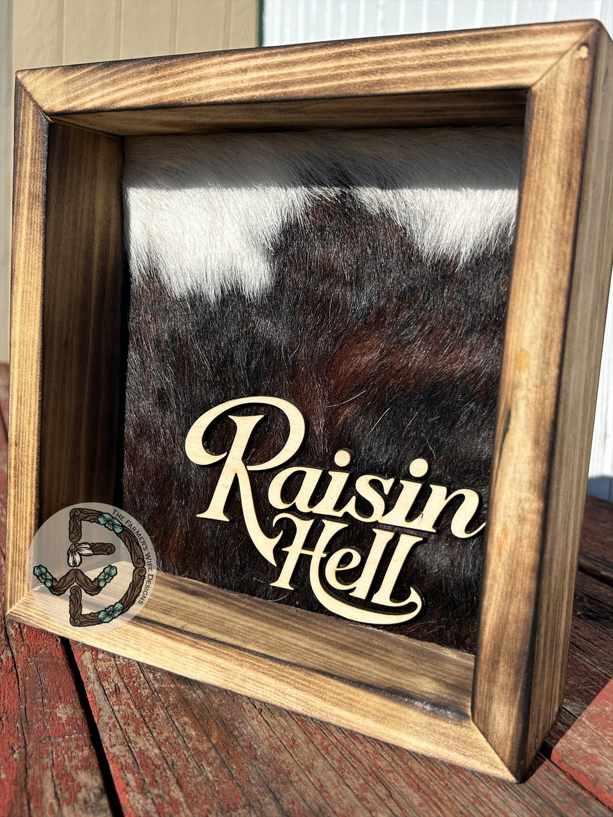 Cowhide Signs – The Farmer's Wife Designs